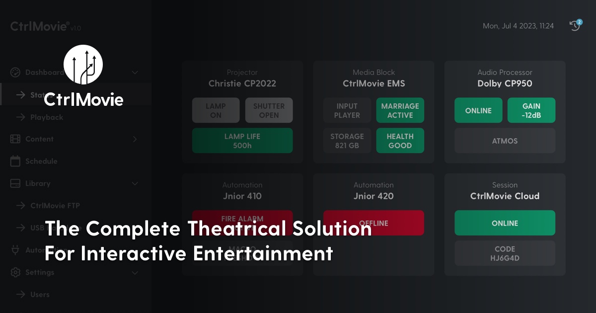 CtrlMovie - The Complete Theatrical Solution